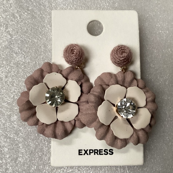 Express | Jewelry | Express Flower Earrings New With Tag For Sale ...